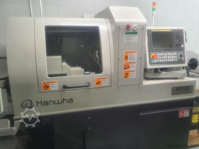 Automatski revolverski strug za šipke
HANWHA X16III