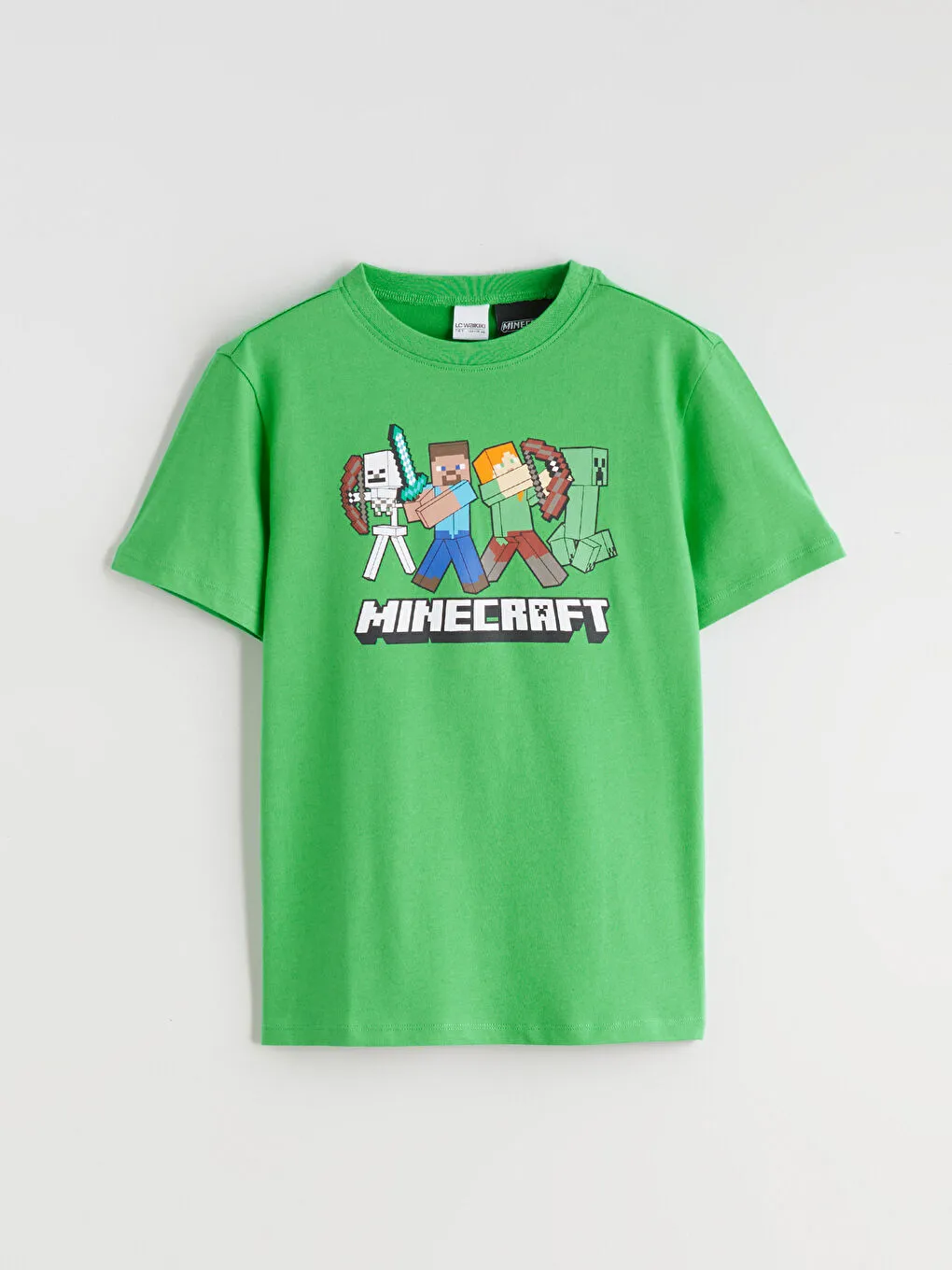 LCW Kids Minecraft Štampani Dečji Kratka Pidžama Komplet