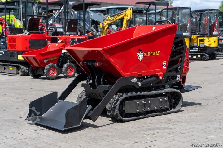 Raupendumper sa prednjim utovarivačem GP500
Kingway GP500