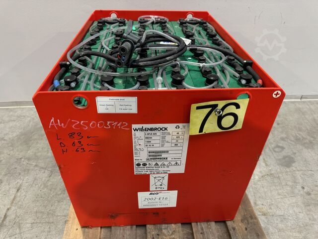 Baterija za viljuškar
Hoppecke Service 48 V Forklift Battery [ID: 1076]