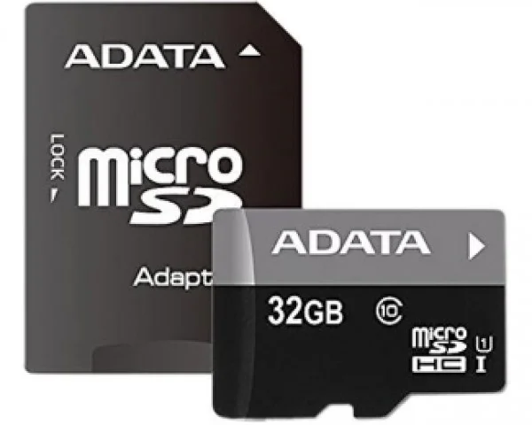 A-DATA UHS-I MicroSDHC 32GB class 10 + adapter AUSDH32GUICL10-RA1