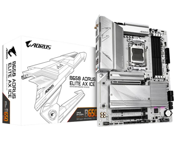 GIGABYTE B650 AORUS ELITE AX ICE rev. 1.x matična ploča