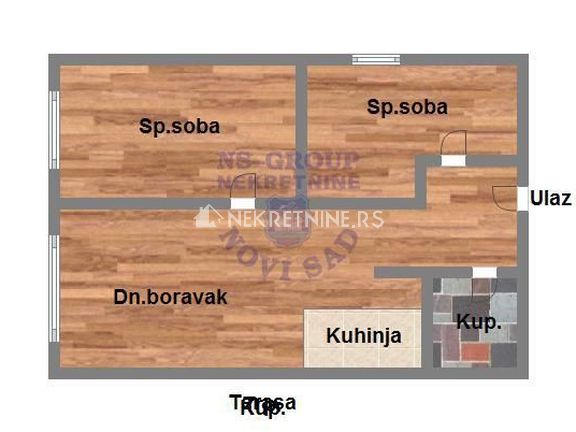 Dvoiposoban stan u izgradnji - Veternička rampa