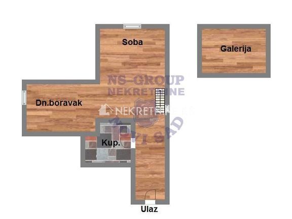 Na prodaju jednoiposoban stan – Liman 2, 33 m².