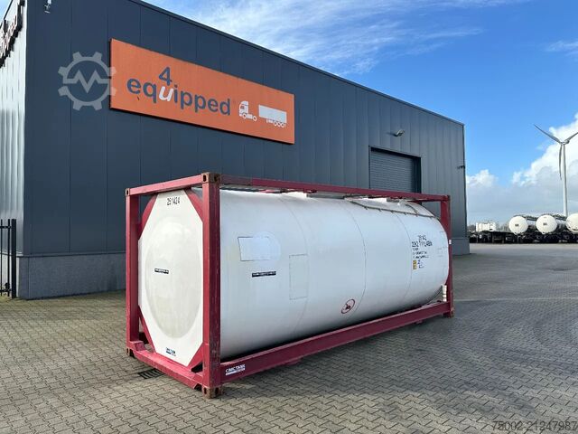 Tank kontejner
CIMC tankcontainers 20FT ISO / 25.010L / L4BN / 22K2 / T11 / steam...
