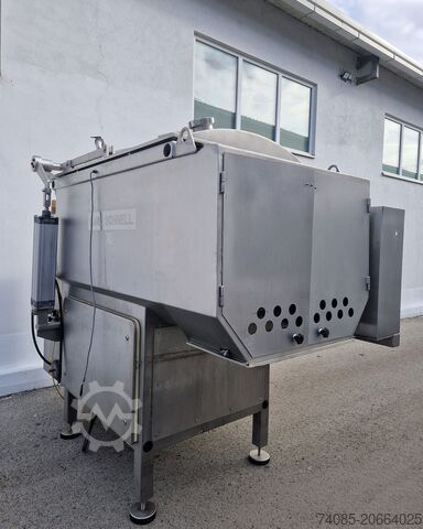 Lopatičasti mikser 1500 litara
Karl Schnell Paddle mixer 1500 liters