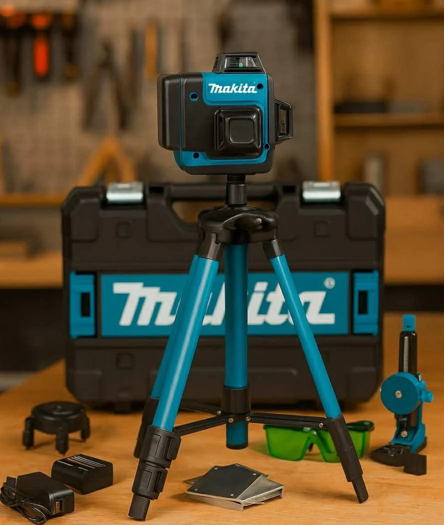 Makita laser za nivelaciju 4D 16 linija Digitalni sa stalkom