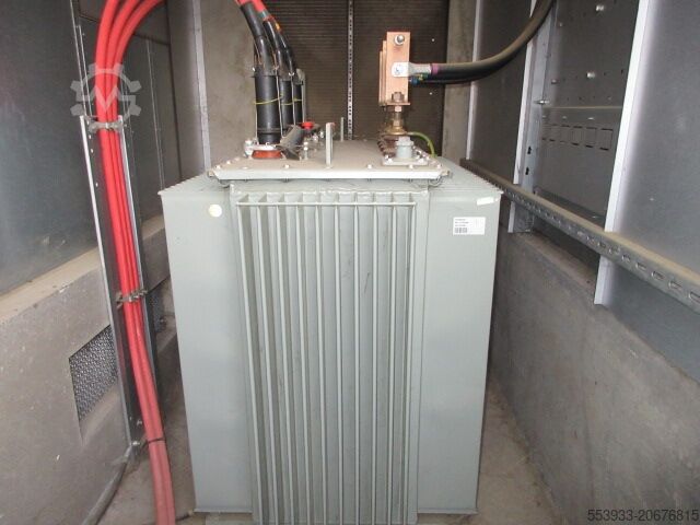 Transformator
Trafostation 400 kVA 20kV 2016/2013 Scheidt/CG Power