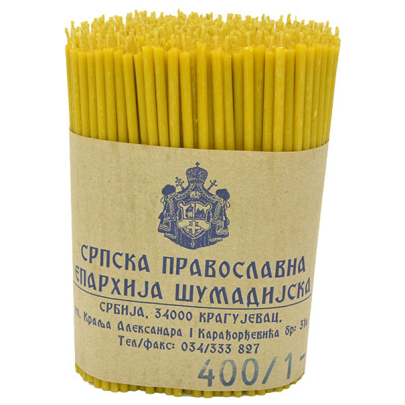Voštane sveće 400/1 (1 kg)