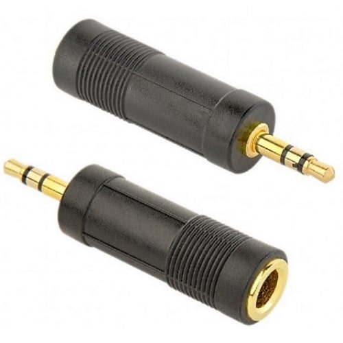 Adapter audio 3.5mm muški na 6.35mm ženski pozlaćeni Gembird