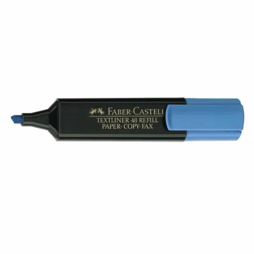 Textliner 48 plavi flomaster Faber-Castell singir 154851