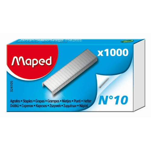 Maped klamerice no.10 box 1000 M324105