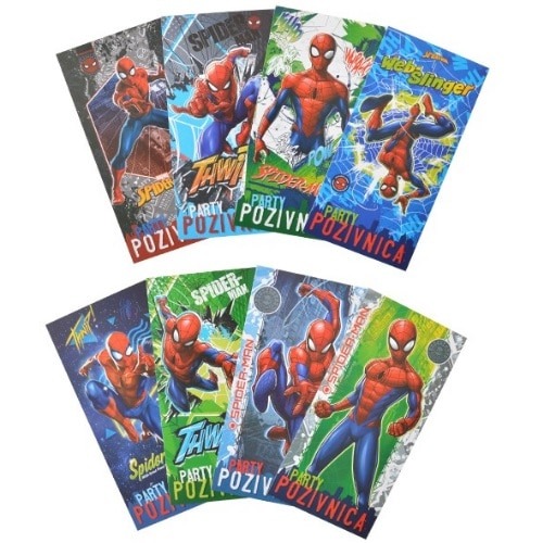 Pozivnice za rođendan Spider-Man Fun party 326700