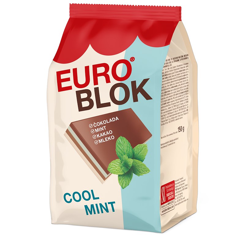 EURO BLOK COOL MINT 150G