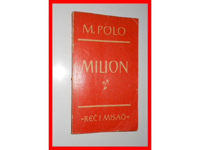 Milion - Marko Polo