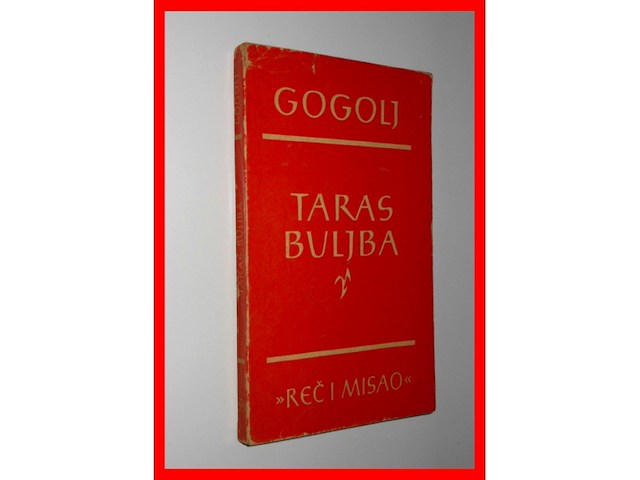 Taras Buljba - N. V. Gogolj