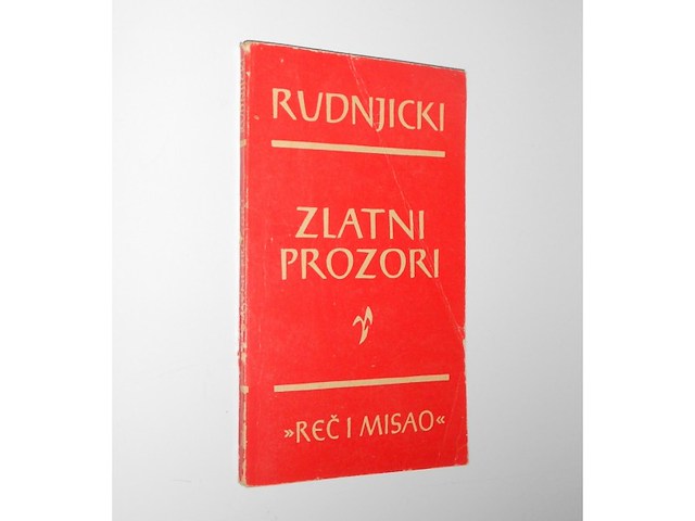 Zlatni prozori - Adolf Rudnjicki