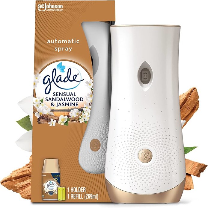 Glade Automatic Spray Diffuser Sensual Sandalwood & Jasmine