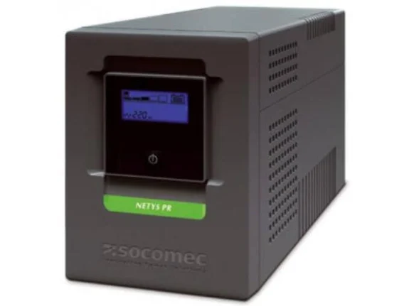 Socomec UPS NeTYS PR-MT 1500A/1050W 230V 50/60Hz/AVR/STEPWAVE/RJ45/USB