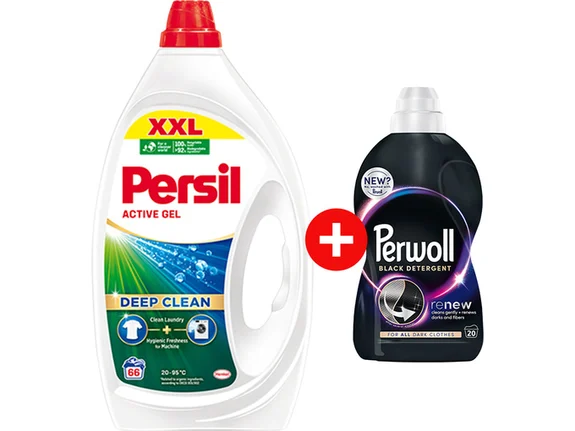 Persil Gel deterdžent 2,97l i Perwoll Tečni deterdžent 1L