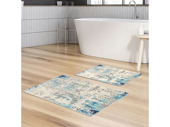 Lessentiel Maison Prostirka za kupatilo set 2 komada KT496 v2