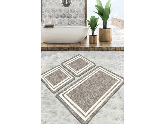 Lessentiel Maison Prostirka za kupatilo set 2 komada Formica Djt