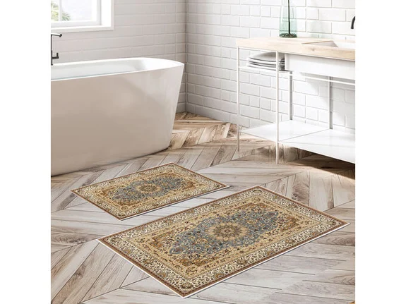 Lessentiel Maison Prostirka za kupatilo set 2 komada KT443 v2