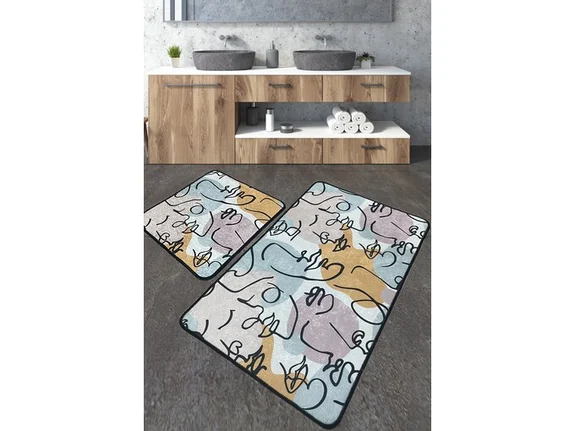 Lessentiel Maison Prostirka za kupatilo set 2 komada Centum - 84