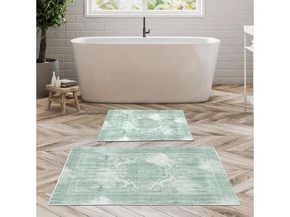 Lessentiel Maison Prostirka za kupatilo set 2 komada KT448 v3