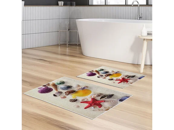 Lessentiel Maison Prostirka za kupatilo set 2 komada KT413