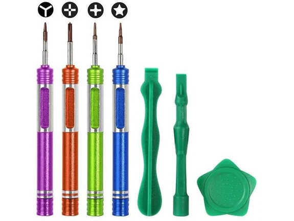 Set šrafcigera i alata za otvaranje Iphone 7 SS/5106 (2,5x25;0,8x25;0,6x25;1,3x25)