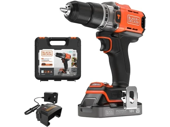 Black&Decker Aku ubodna bušilica BCD383D1XK