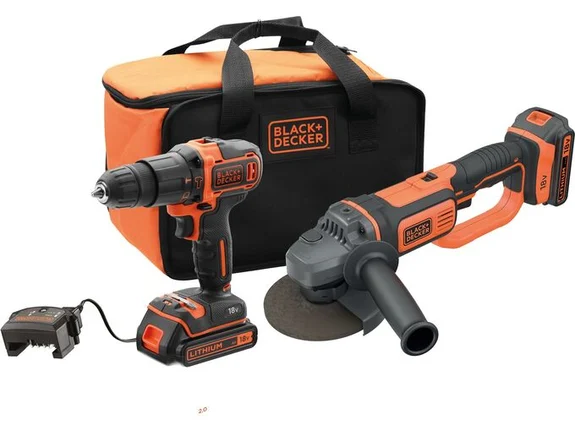 Black&Decker Akumulatorski set alata BCK24D2S-QW