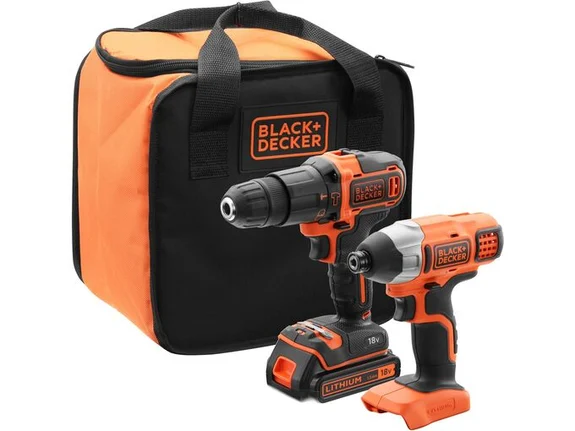 Black&Decker Akumulatorski set alata BCK21S1S-QW 18V