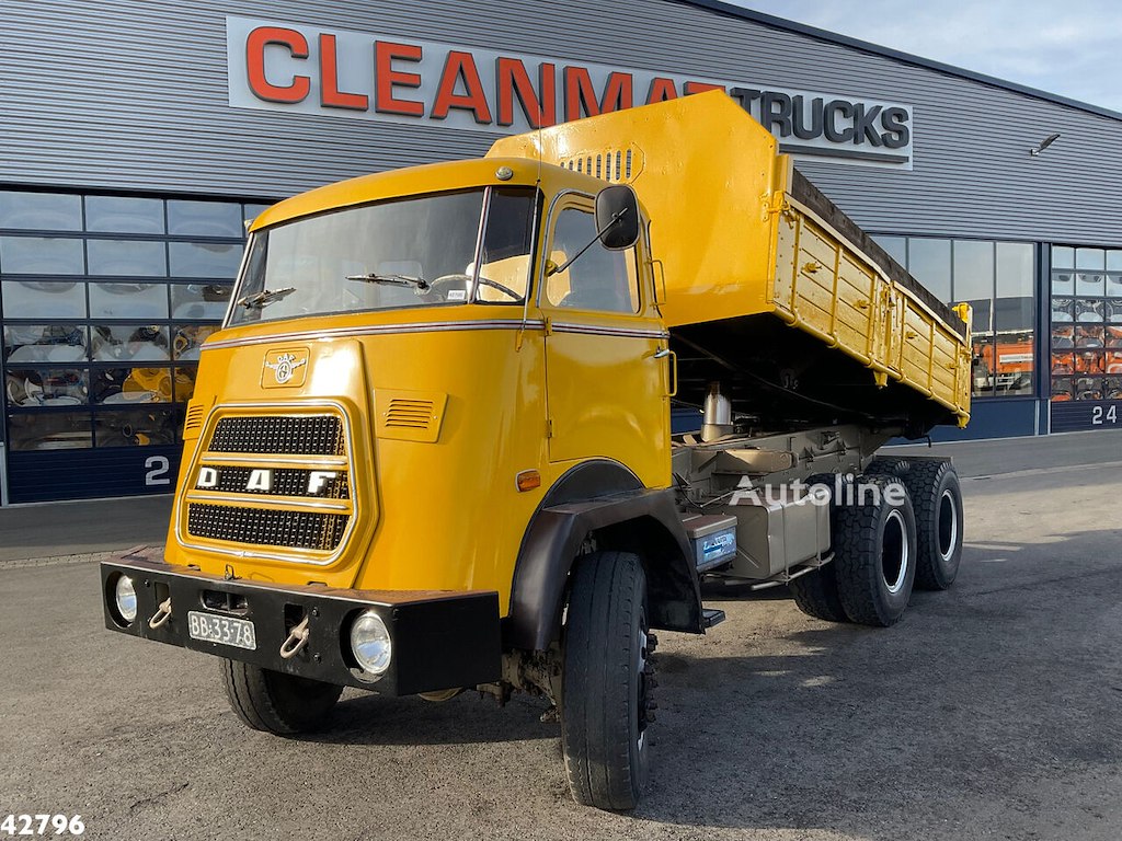 DAF AZ 1900 DS 420 6x6 Driezijdige kipper "Oldtimer" kiper
