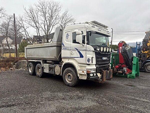 Scania R560 *6x4 *STEEL/STEEL *3 PEDALS *BIG AXLES kiper