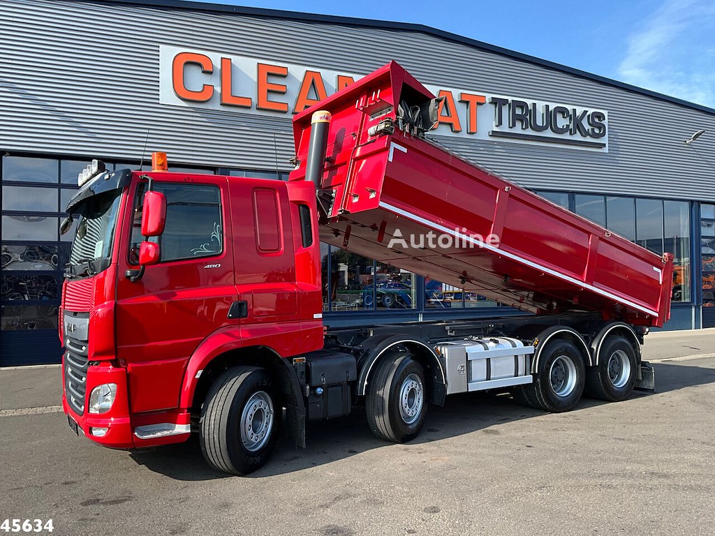 DAF FAD CF 480 8x4 Full steel kipper 15m³ Just 147.891 km! kiper