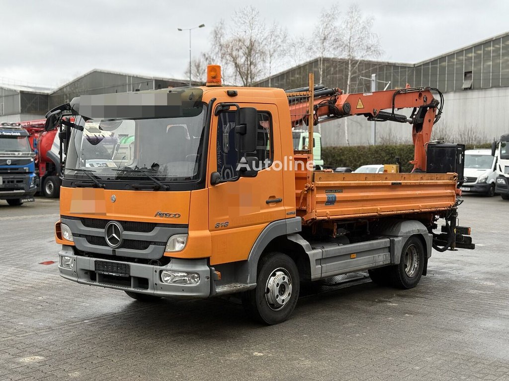 Mercedes-Benz ATEGO 818 4x2 EURO5 WYWROTKA TRÓJSTRONNA Z HDS kiper