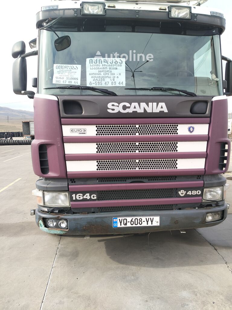 Scania R kiper + prikolica kiper