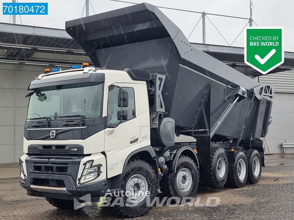 Novi Volvo FMX 520 50T payload | 30m3 Tipper | Mining dumper EURO3 kiper