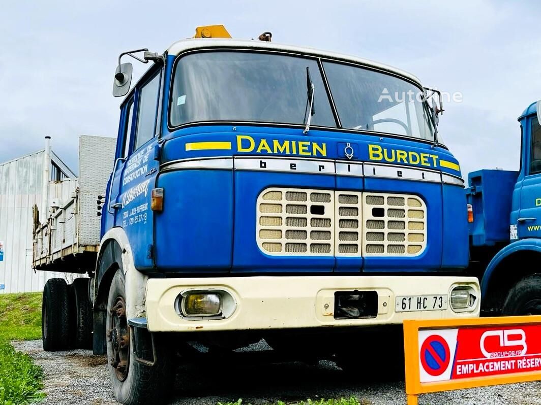 Berliet GR10 Camion grue PTAC19T kiper