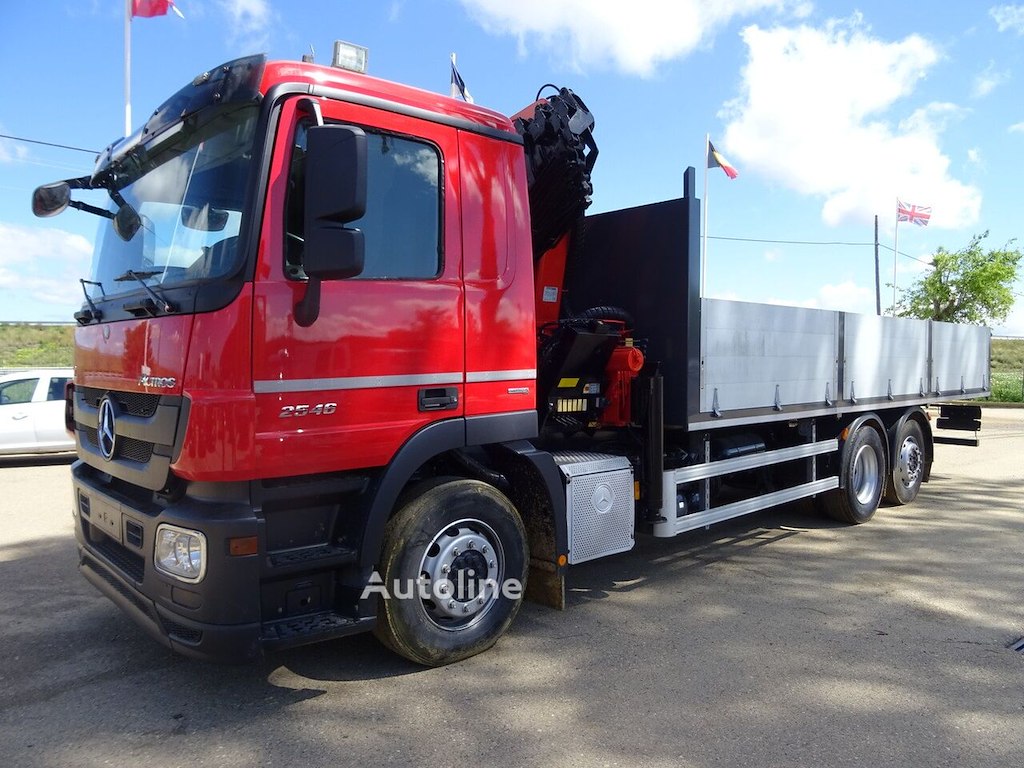 Mercedes-Benz Actros 2546 kamion s ravnom platformom