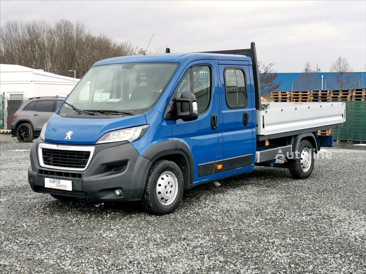 Peugeot Boxer 2.2HDI valník 3,3m/7míst/tažné kamion s ravnom platformom