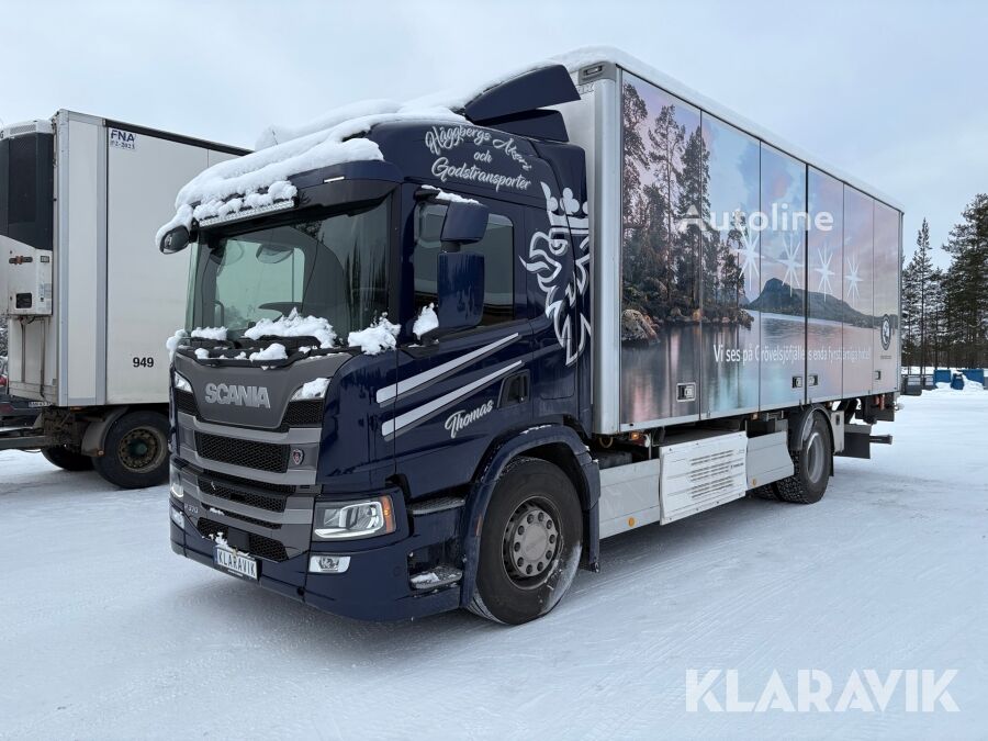 Prodaje se Scania P370 kamion furgon na aukciji