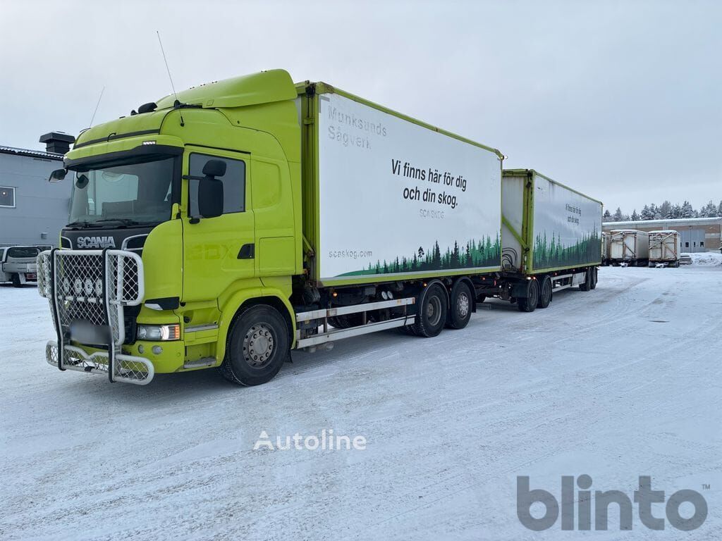 Prodaje se Scania R580LB6X2MNB kamion furgon na aukciji