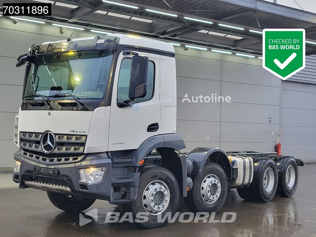 Novi Mercedes-Benz Actros 3540 8X4 NEW 8x4 Chassis Steelsuspension Automatic Airco kamion šasija