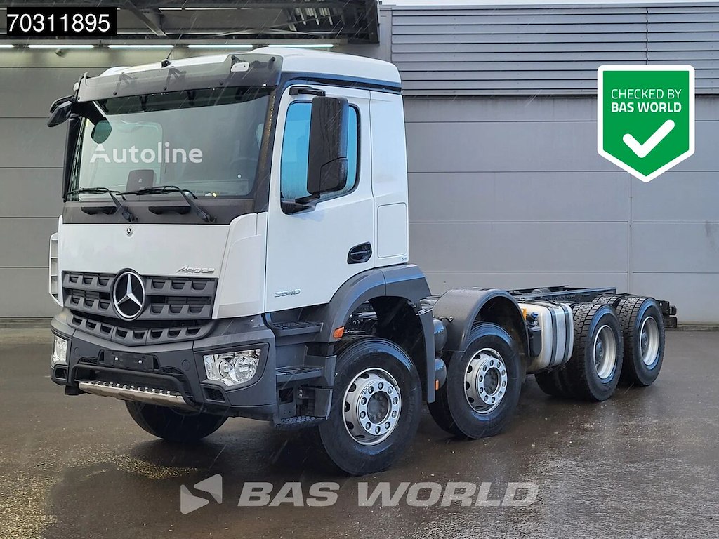 Novi Mercedes-Benz Arocs 3540 8X4 NEW Chassis! Steelsuspension Big-Axle Automatic A kamion šasija