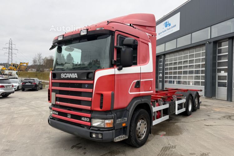 Scania R124 420 6x2 kamion šasija
