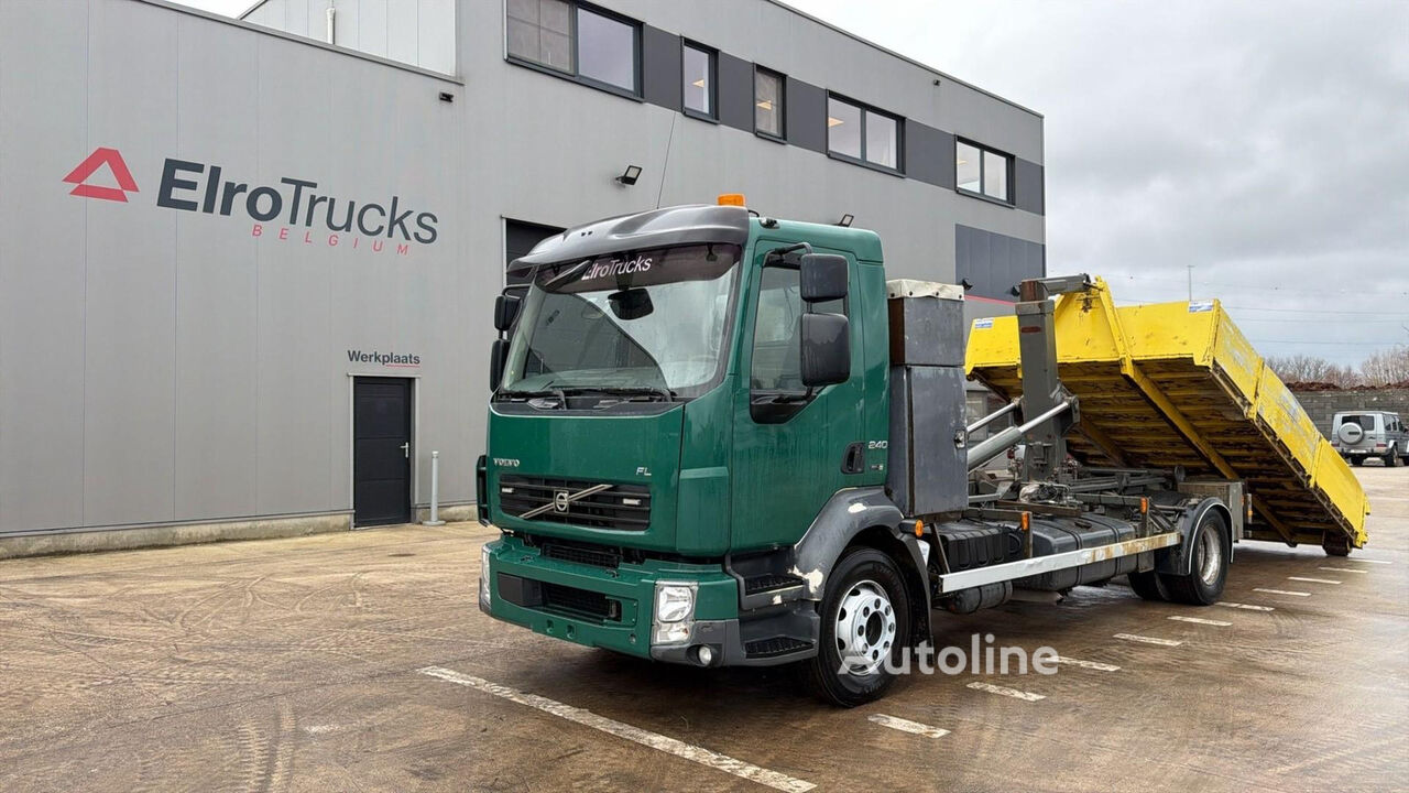 Volvo FL 240 (BELGIAN TRUCK / HYVALIFT / WHEELBASE 4700 / MANUAL GEARB kamion rol kiper