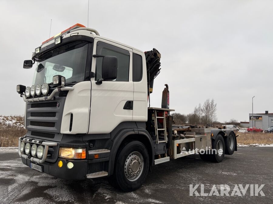 Prodaje se Scania R420 rol kiper sa kukom na aukciji